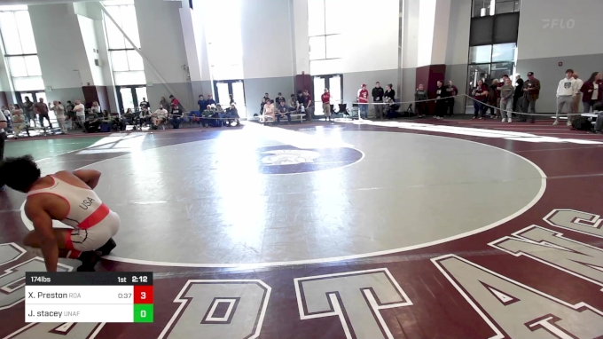 174 lbs Round Of 16 - Xavier Preston, Roanoke College vs Jacob Stacey ...
