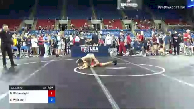 94 lbs Round Of 16 - Dean Wainwright, Illinois vs Sean Willcox, California