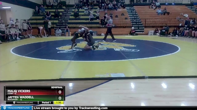 144 lbs Semis & 3rd Wb (16 Team) - Jayten Waddell, Rockmart vs Maliq ...