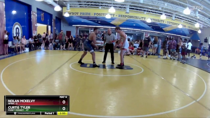 190 lbs Round 6 (8 Team) - Curtis Tyler, Funky Monkey vs NOLAN MCKELVY ...