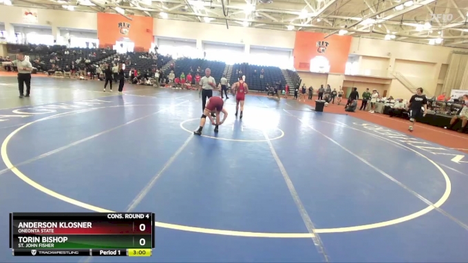 149 lbs Cons. Round 4 - Anderson Klosner, Oneonta State vs Torin Bishop ...