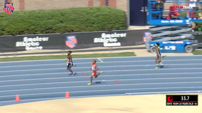 Boys' 400m, Prelims 1 - Age 10