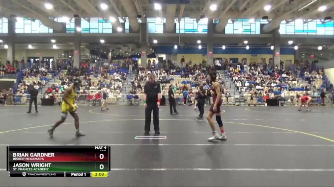 138 lbs Champ. Round 2 - Brian Gardner, Bishop McNamara vs Jason Wright ...