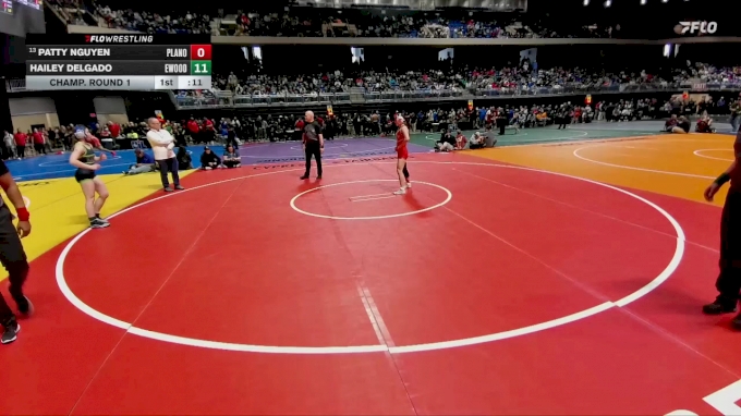 6A 107 lbs Champ. Round 1 - Emily Beltran, Katy vs Ashlyn Lewis ...