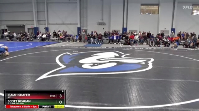 141 lbs Semifinal - Isaiah Shafer, RIT vs Scott Reagan, Elizabethtown