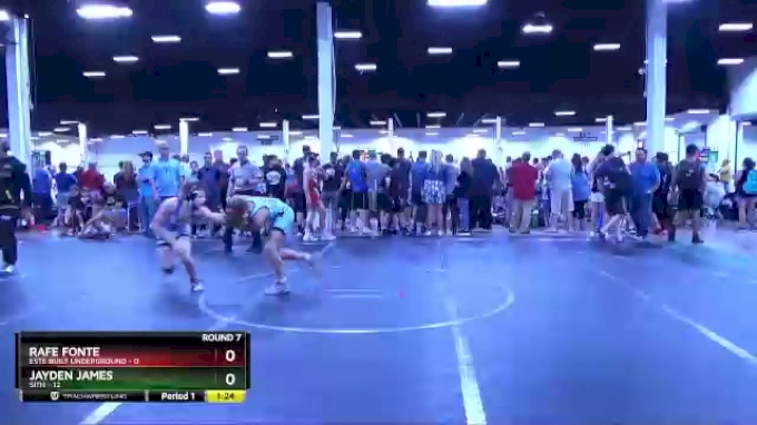 113 lbs Round 7 (8 Team) - Jayden James, Sith vs Rafe Fonte, Este Built ...