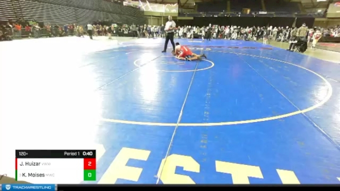 120+ Quarterfinal - Kavien Ben Moises, Marysville Wrestling Club vs ...