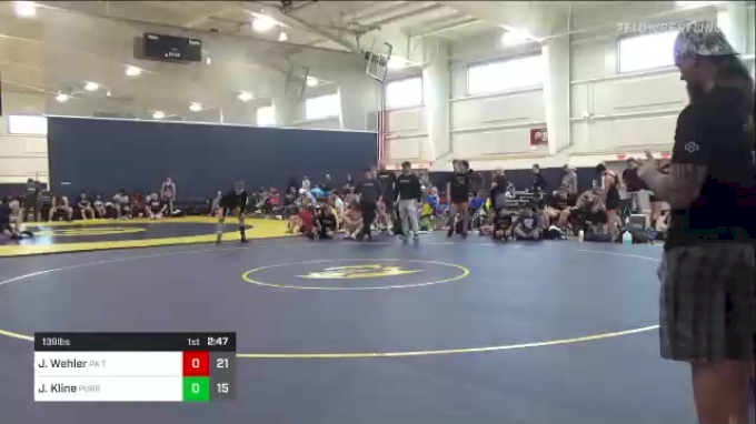 139 lbs Round 1 - Jaden Wehler, PA Titan Wrestling vs Jayson Kline, Pursuit