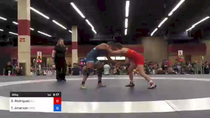 68 kg Rr Rnd 2 - Destiny Rodriguez, All-Phase Wrestling Club vs Tiera ...