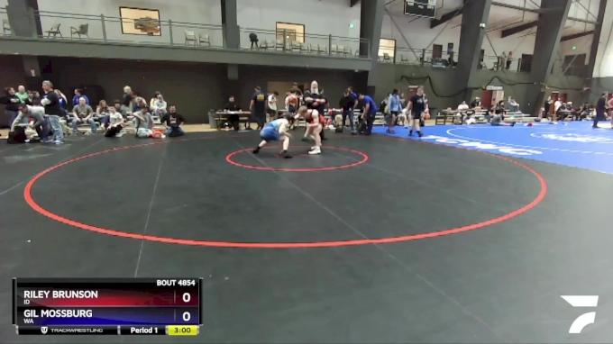 150 lbs Cons. Semi - Riley Brunson, ID vs Gil Mossburg, WA