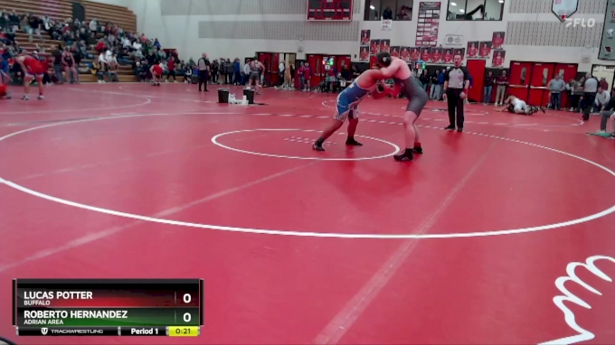 215 lbs Cons. Round 4 - Roberto Hernandez, Adrian Area vs Lucas Potter ...