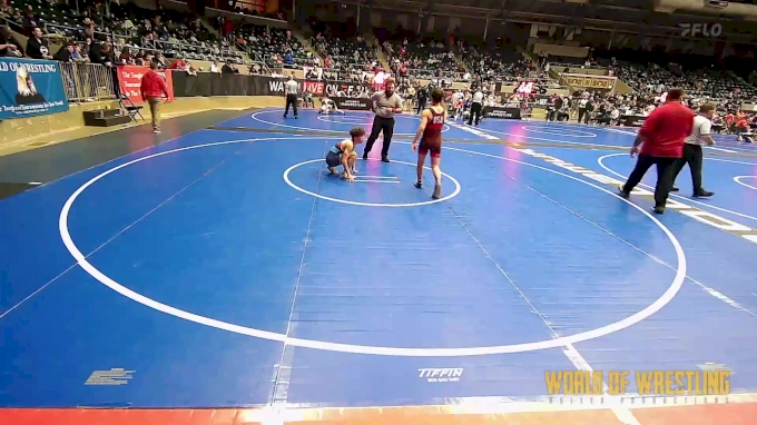 120 lbs Quarterfinal - Asher Bacon, Xcalibur vs Carter Barrio, ReZults ...