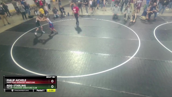 84-85 lbs Round 1 - Philip Aichele, Pikes Peak Warriors Wrestling vs ...