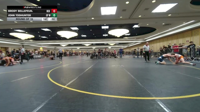 120 lbs Round Of 16 - Brody Bellefeuil, Red Dot WC vs John Todhunter ...
