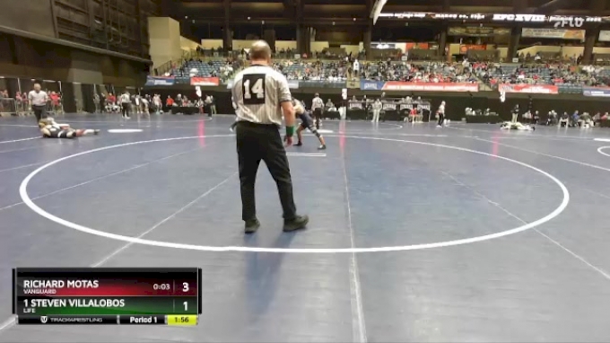 165 lbs Champ. Round 1 - 1 Steven Villalobos, Life vs Richard Motas ...