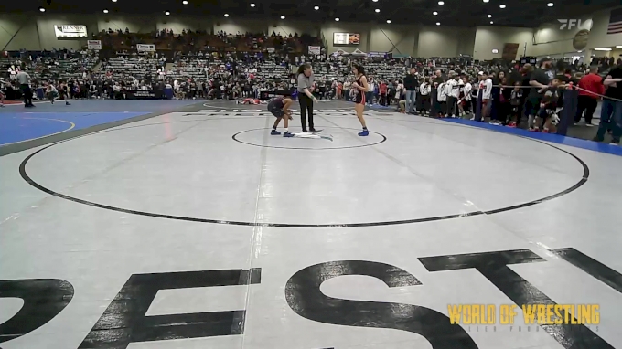 73 lbs Round Of 16 - Audrey Flores, Warriors Of Christ WOC vs Azyah ...
