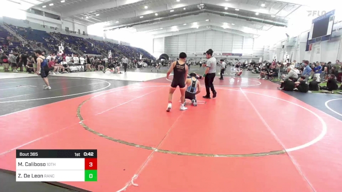 116 lbs Consi Of 4 - Micah Caliboso, 10th Planet Las Vegas vs Zane De ...