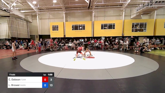 64 lbs Final - Connor Dobson, Team Dynasty vs Lincoln Brower, Mat ...