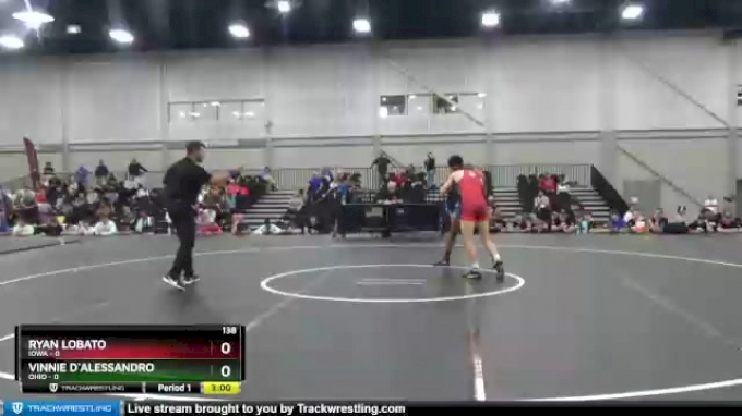 138 lbs Placement Matches (8 Team) - Ryder Block, Iowa vs Ismael Ayoub ...
