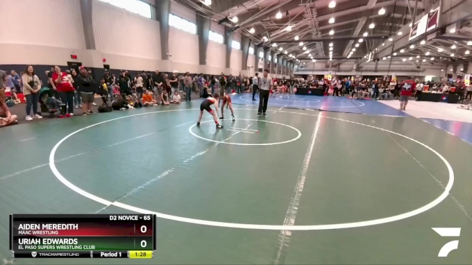 65 lbs Champ. Round 1 - Aiden Meredith, MAAC Wrestling vs Uriah Edwards ...