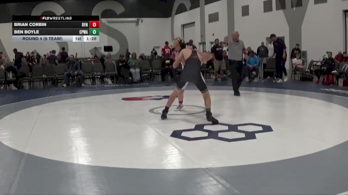 119 lbs Round 4 (6 Team) - Brian Corbin, Dynasty vs Ben Boyle, CP ...
