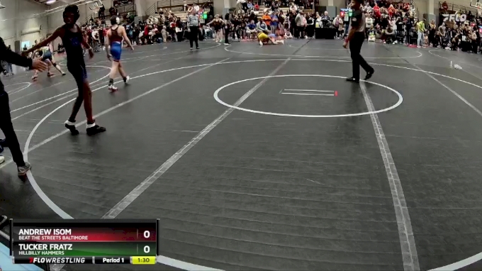 90 lbs Cons. Semi - Tucker Fratz, Hillbilly Hammers vs Andrew Isom ...