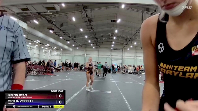 126 lbs Round 5 - Brynn Ryan, Manchester Wrestling vs Cecilia Verrilli ...