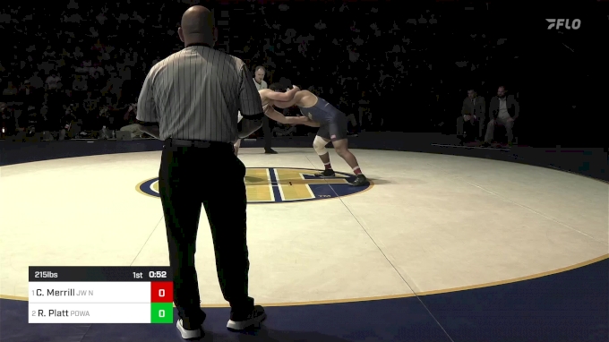 215 lbs Final - Coby Merrill, Jw North vs Robert Platt, Poway