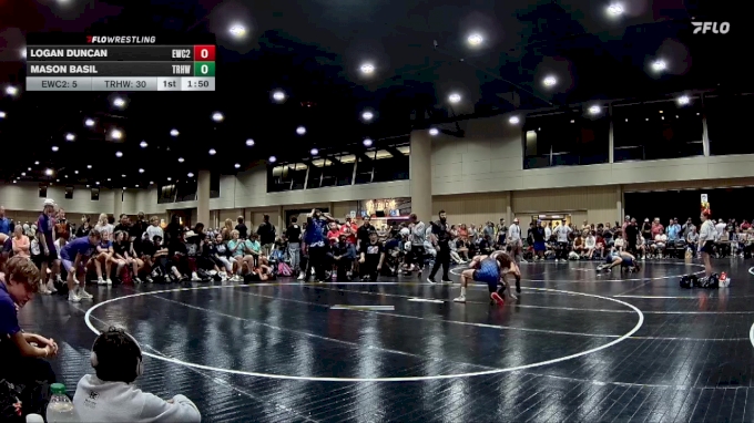 150 lbs Round 1 (6 Team) - Logan Duncan, Elevation WC #2 vs Mason Basil ...