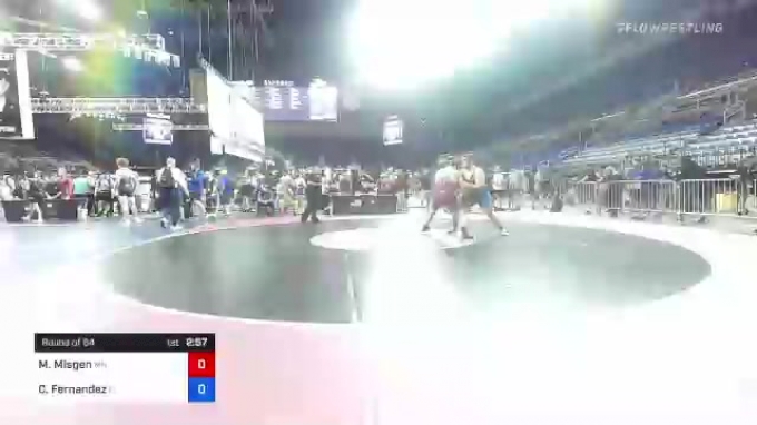 285 lbs Round Of 64 - Makota Misgen, Minnesota vs Cane Fernandez, Florida