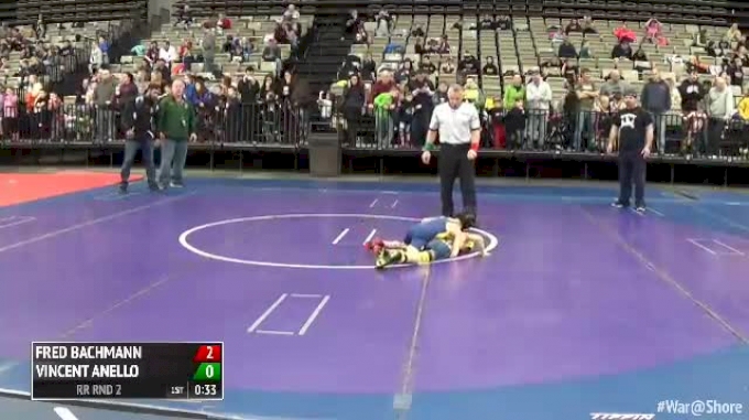 44-B RR Rnd 2 - Vincent Anello, Pequannock-Olympic vs Fred Bachmann, Contender Elite