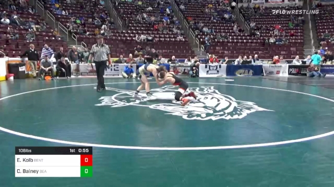 106 lbs Consolation - Ethan Kolb, Benton vs Coen Bainey, Bald Eagle Area