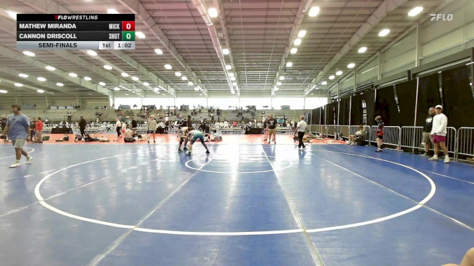 135 lbs Semifinal - Mathew Miranda, Micky's Maniacs Blue vs Cannon ...