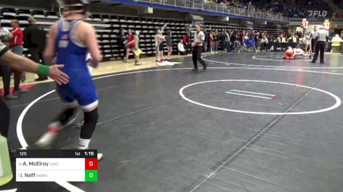 125 lbs Round Of 16 - Ahveanna McElroy, Union City vs Isabella Neff ...