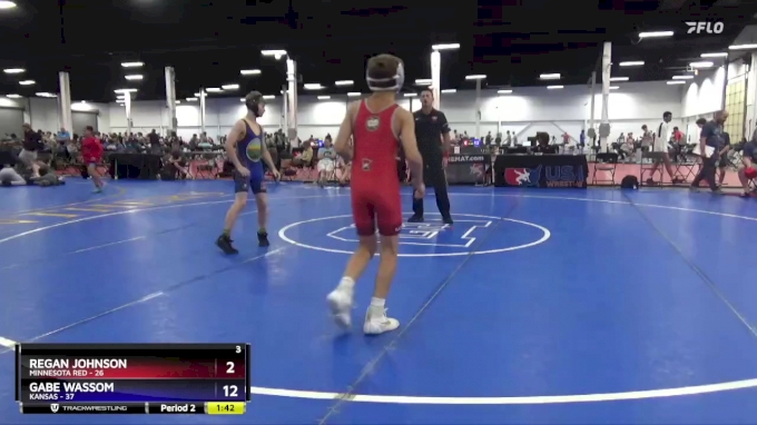 106 lbs Round 1 (8 Team) - Gage Factor, Minnesota Red vs Ethan Fishe ...