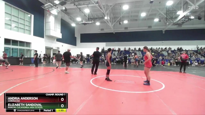 140 lbs Champ. Round 1 - Andria Anderson, Corona100 vs Elizabeth ...