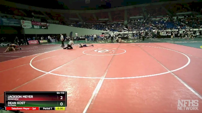 5a-113 Jackson Meyer (Ridgeview) vs Dean Kost (Putnam)