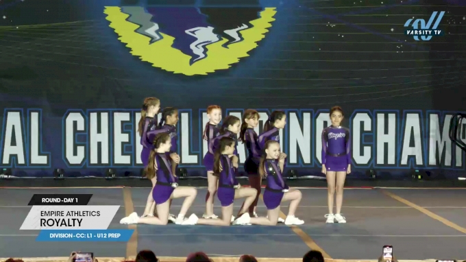 Empire Athletics - Royalty [2023 CC: L1 - U12 Prep Day 1] 2023 Sea to ...