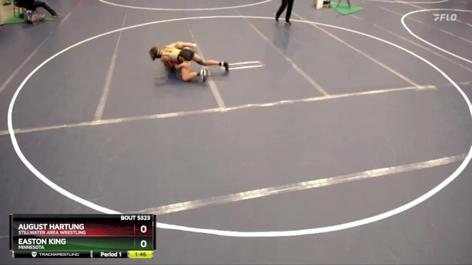 102 lbs Cons. Round 4 - Easton King, Minnesota vs August Hartung ...