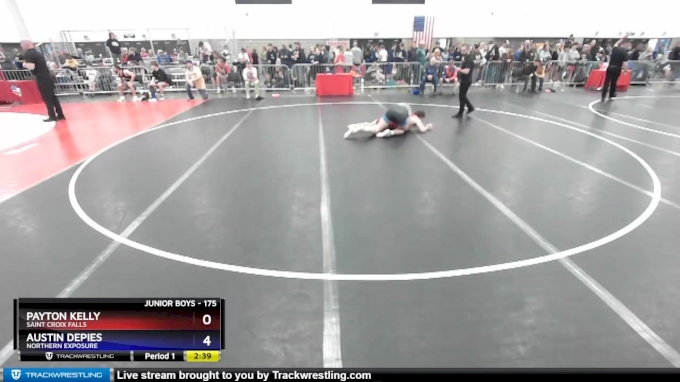 175 lbs Cons. Round 1 - Payton Kelly, Saint Croix Falls vs Austin ...