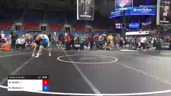 220 lbs Consi Of 32 #2 - Macray Klohs, Minnesota vs Matthew Bollman ...