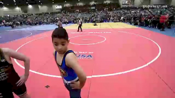110 lbs Round Of 16 - Noah Alonso, CVBJJ vs Lincoln James, Burnett ...