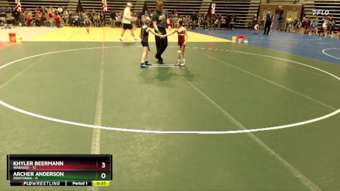 60 lbs Semis & 1st Wrestleback (8 Team) - Drake Cooreman, Wabasso vs ...