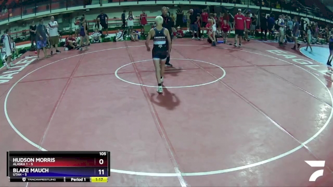 112 lbs Placement Matches (8 Team) - Jude Bailey, Alaska 1 vs Gunner ...