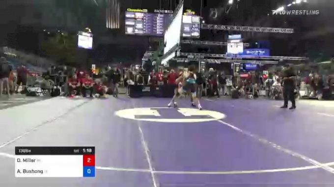 138 lbs Consi Of 64 #2 - Owen Miller, Michigan vs Abraham Bushong, Iowa