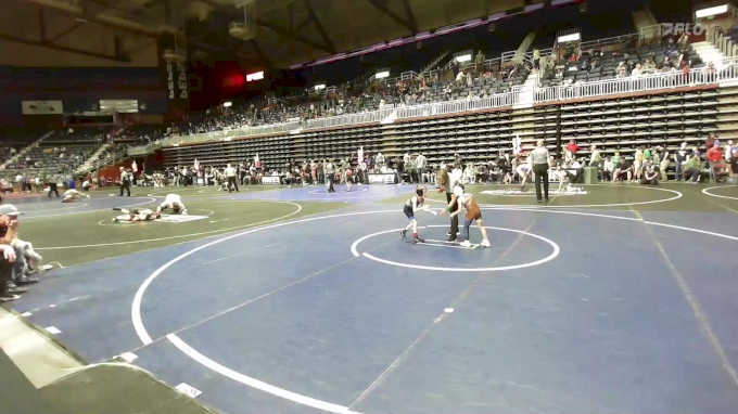 42 lbs Rr Rnd 2 - Cael Penrose, Bozeman WC vs Elijah Ojeda, No Team
