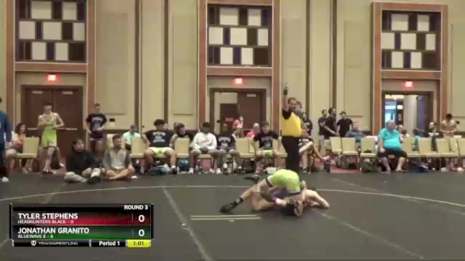 117 lbs Round 3 (6 Team) - Tyler Stephens, Headhunters Black vs ...