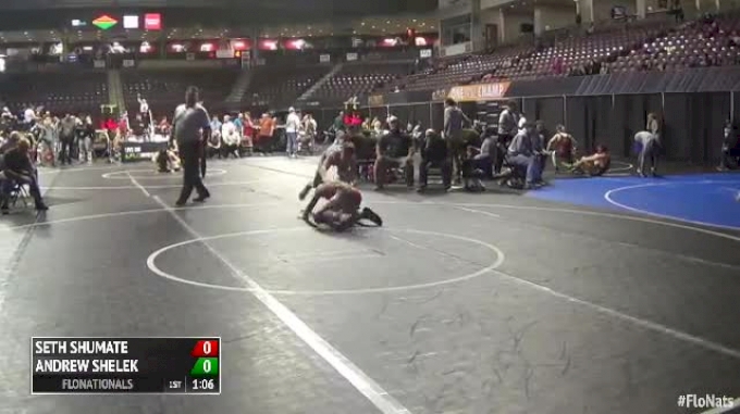 126 Consi of 4 - Seth Shumate, Beast Mode vs Andrew Shelek, Wheeling WC