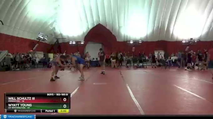 183-185 B Round 2 - Will Schultz Iii, Princeton vs Wyatt Young, CR ...