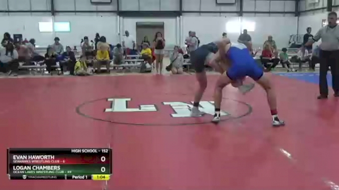 152 lbs Cons. Round 3 - Evan Haworth, Seahawks Wrestling Club vs Logan ...